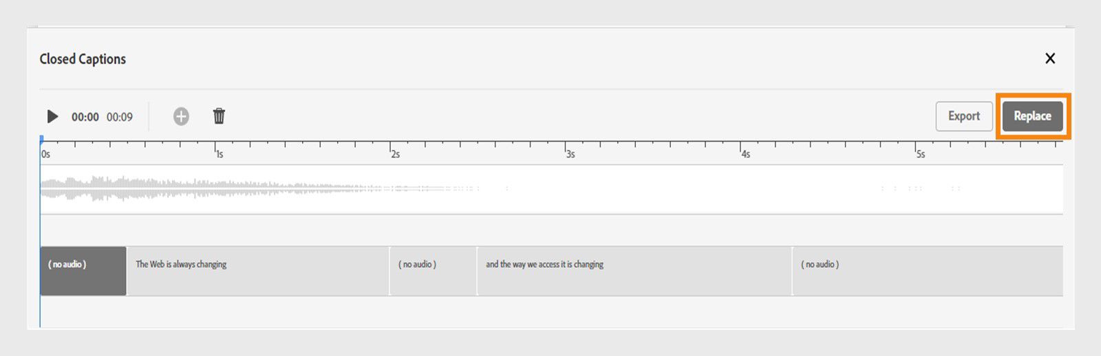 How to add and manage closed captions in Adobe Captivate